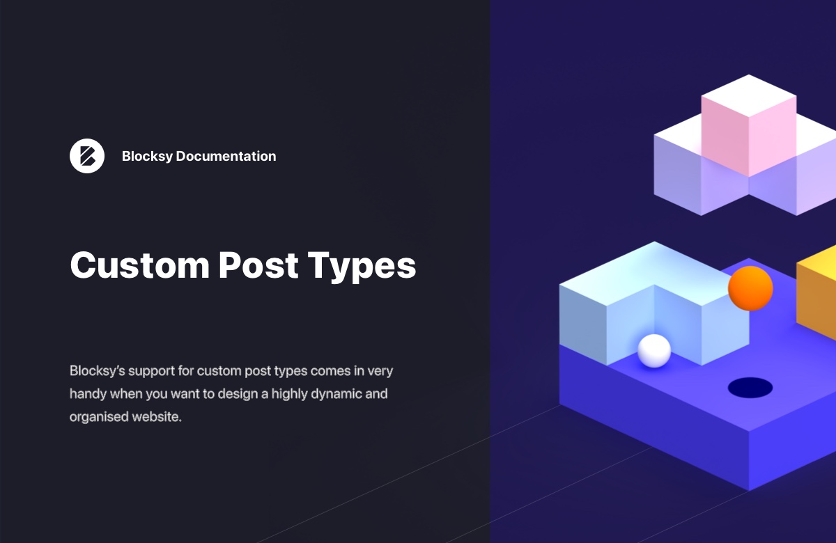 Custom Post Types - Blocksy