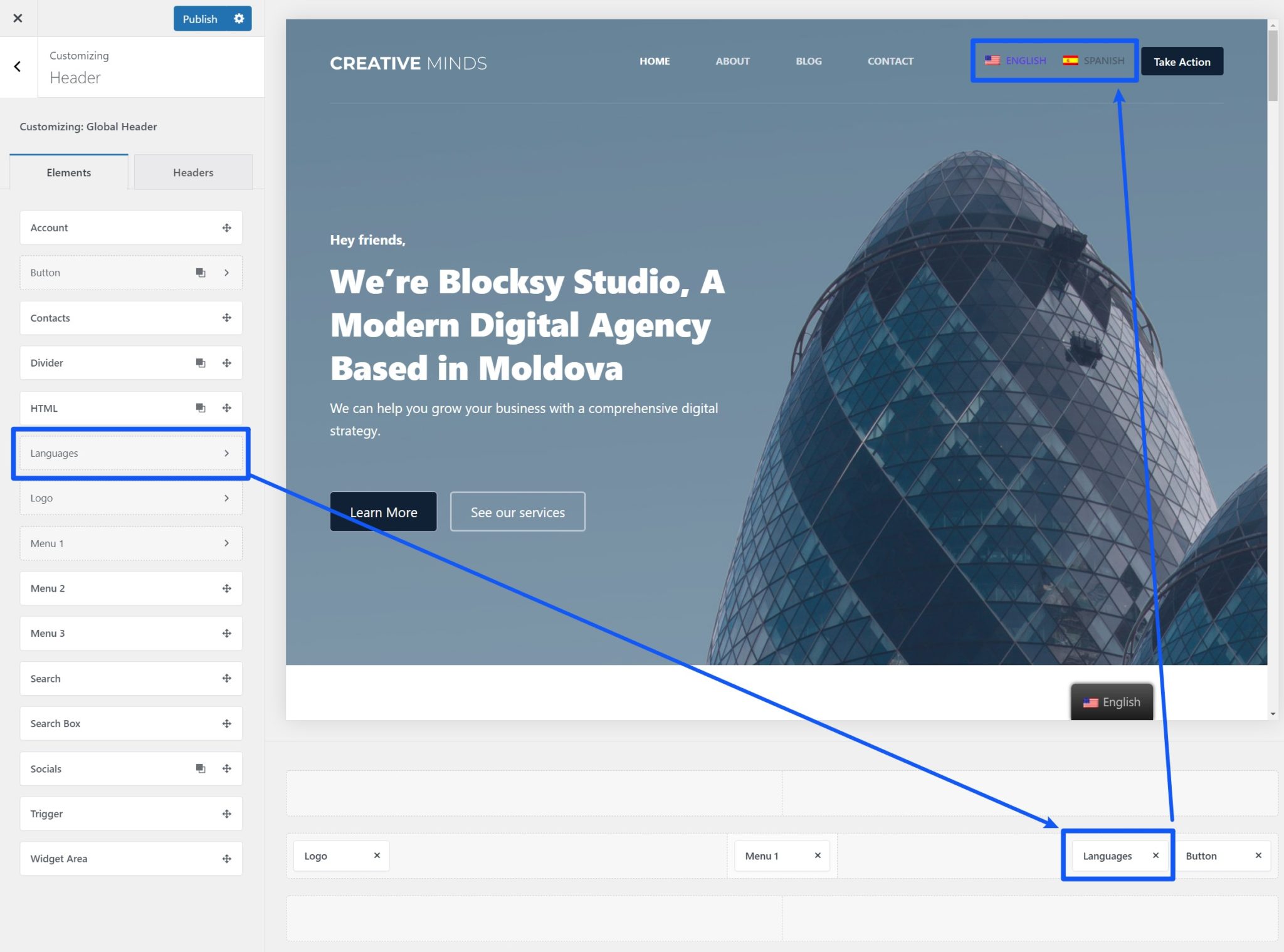 How to Create a Multi Language Website With Blocksy and TranslatePress
