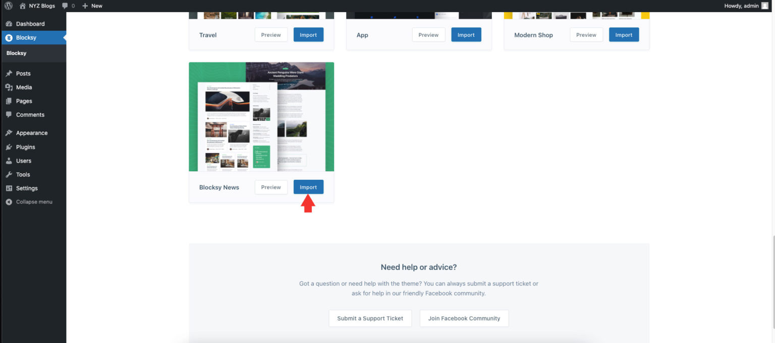 How to Create a Status Page on WordPress Website - Blocksy