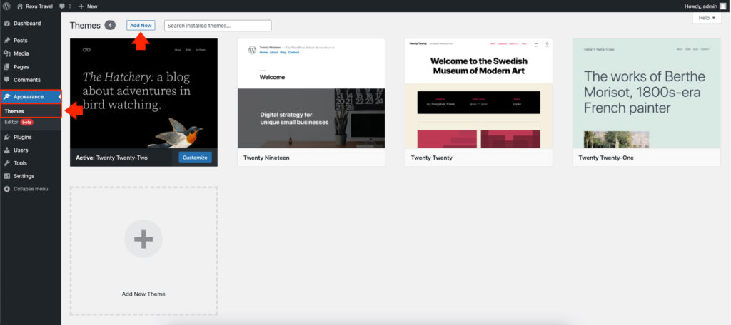How to Upload HTML Page on WordPress - Blocksy
