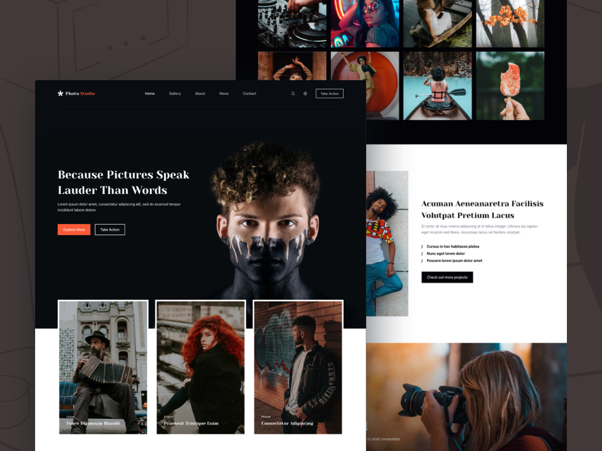 Photo Studio - Blocksy