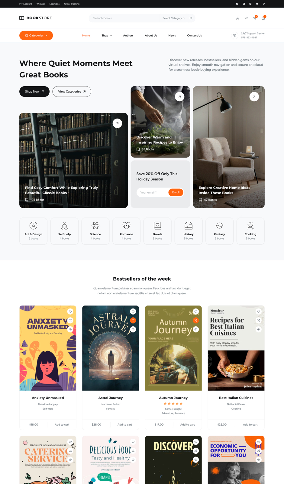 Book Store - Blocksy