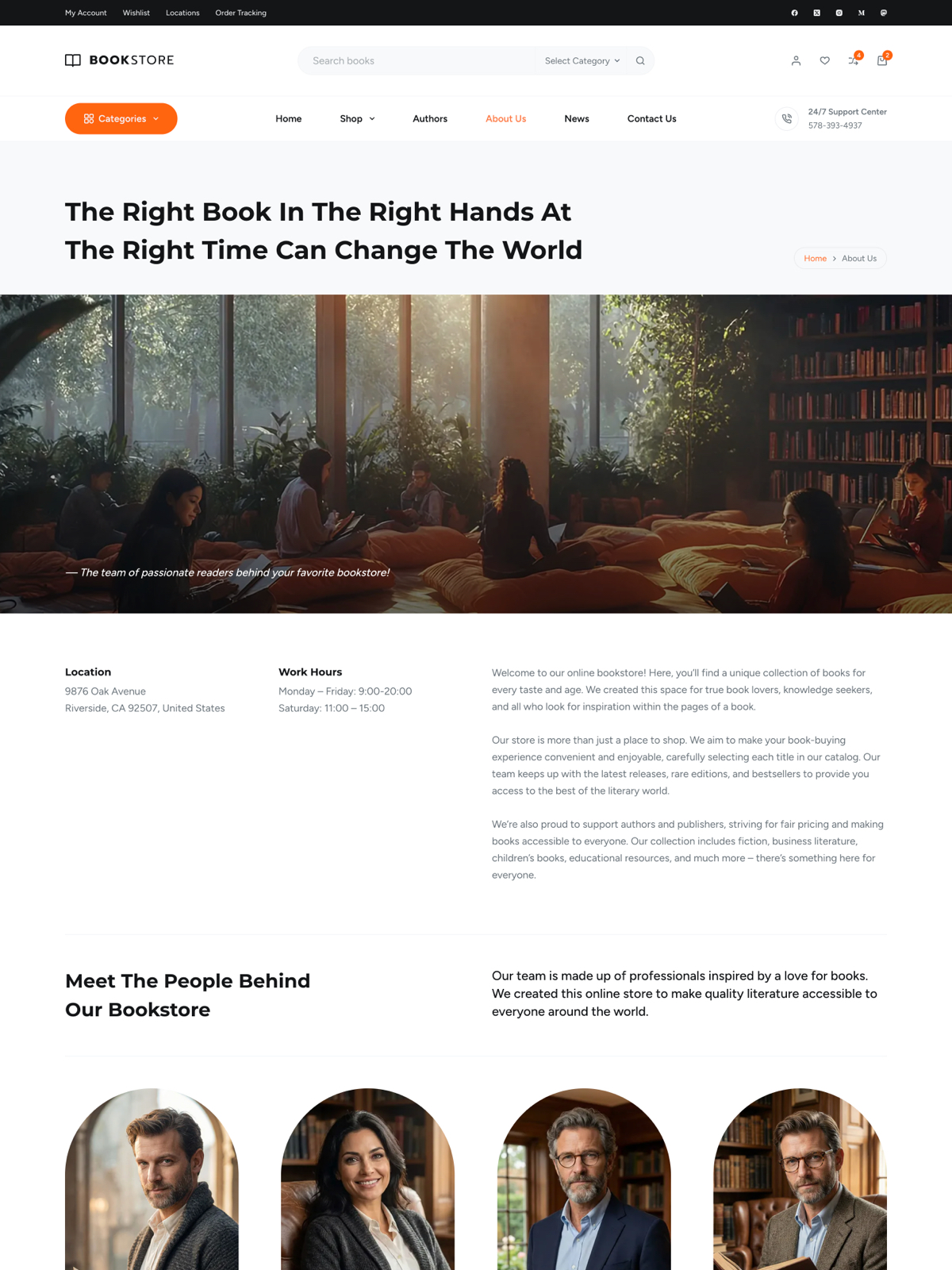 Book Store - Blocksy